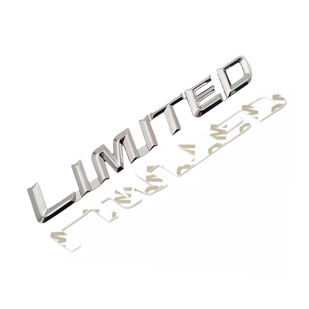 Emblema Metal Limited Cromado