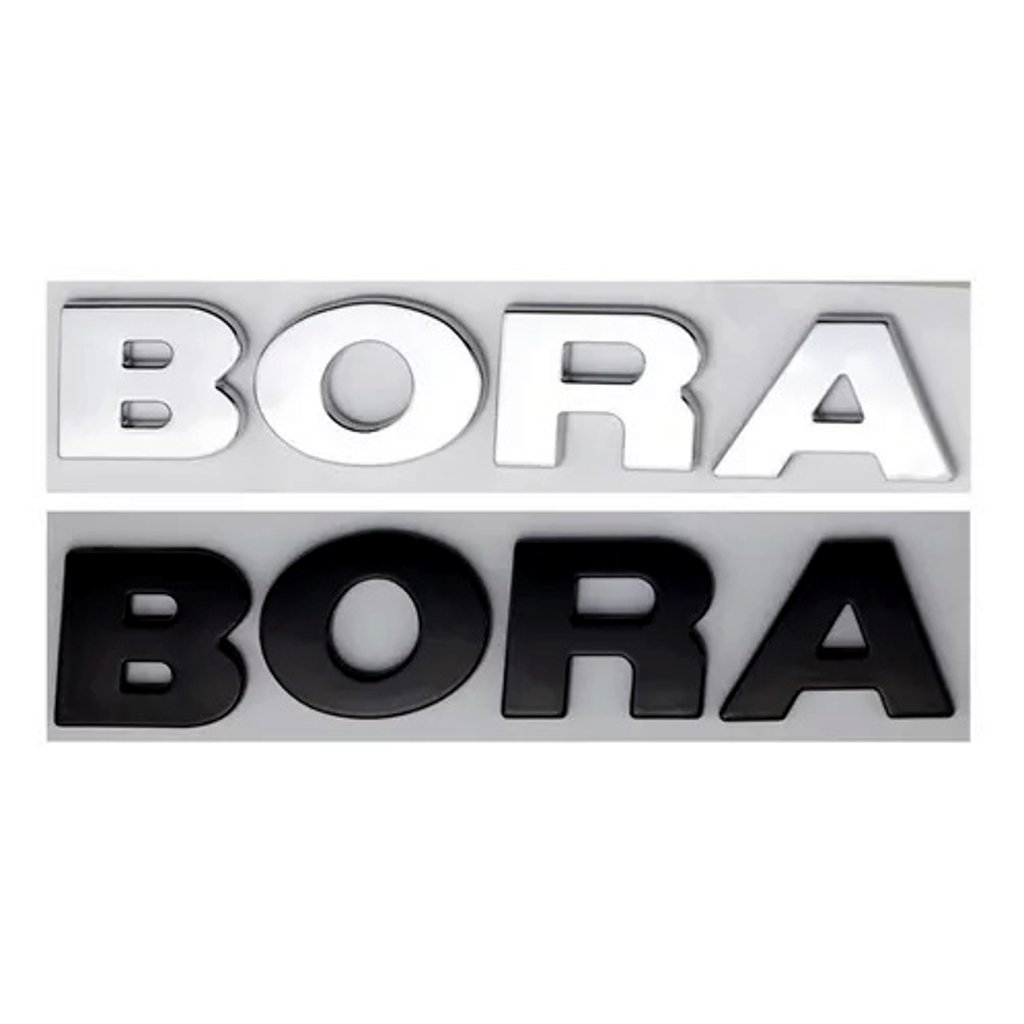 Emblema Volkswagen Bora Cromado
