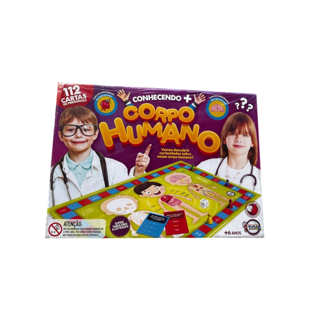 Jogo Conhecendo + O Corpo Humano